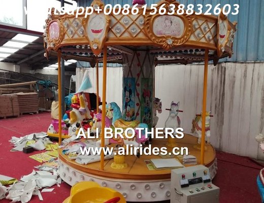 6 8 12 seats mini carousel ride for sale amusement park games