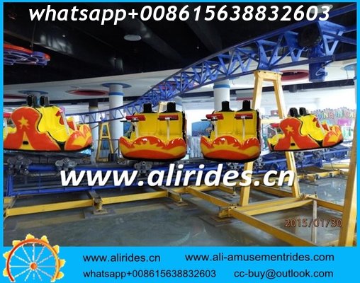 Factory Direct Price Mini Roller Coaster Type Family Safety Kiddie Amusement Spinning Roller Coaster