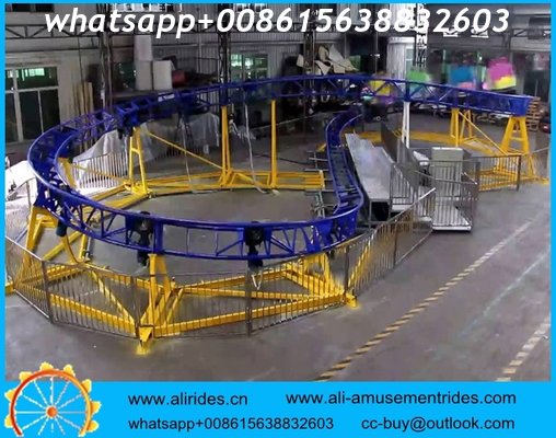 Factory Direct Price Mini Roller Coaster Type Family Safety Kiddie Amusement Spinning Roller Coaster