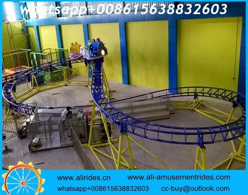 Factory Direct Price Mini Roller Coaster Type Family Safety Kiddie Amusement Spinning Roller Coaster