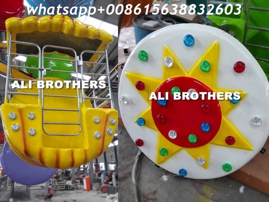 Attractive children games funfair rides mini ferris wheel/ amusement park equipment for family