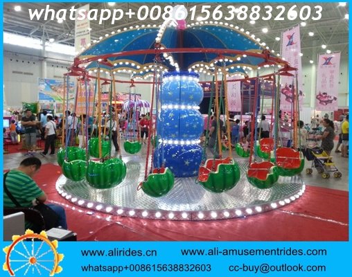 Kiddie rides children carnival games Mini flying chair for sale Flying Swing Tower for Kids