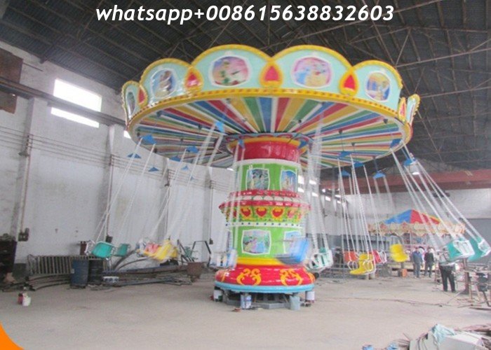 outdoor attactive amusement park rides flying chair for kids and adults