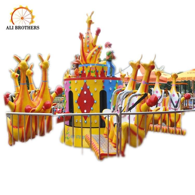 outdoor amusement 8 arms kangaroo jump kangroo jumping park equipment for sale