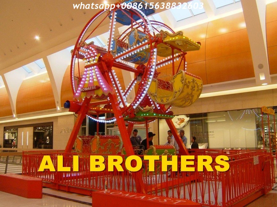 Christmas mini ferris wheel for shopping mall amusement rides for sale kiddy ride