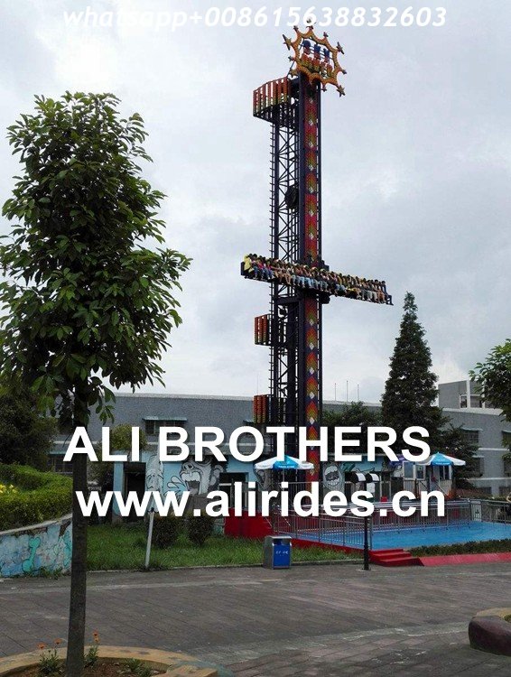 Mechanical amusement jumping frog rides/Fiberglass ride amusement jumping frog/park popular sky drop