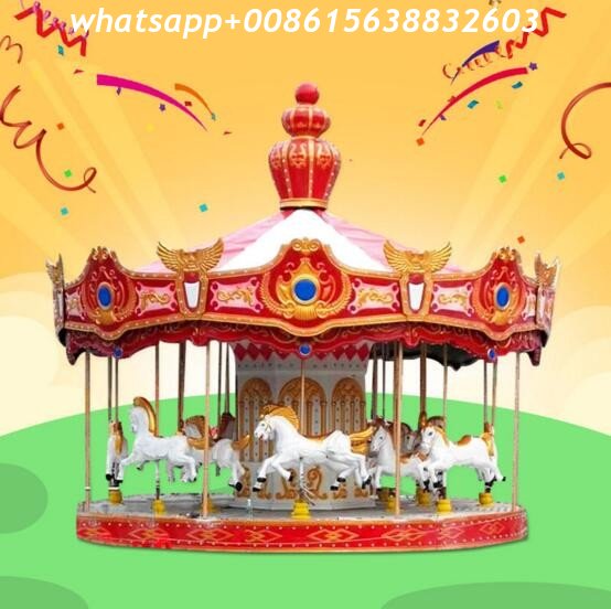 christmas carousel high-quality hot-selling carousel horse for sale kids merry go round animal horse