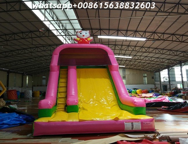 China Supplier hot selling good quality inflatable slip n slide/ infatable dry slip n slide for kids and adults
