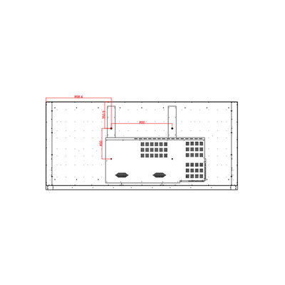 100 inch Large Display 20 Touch Ponits Multi-screen Touch Screen With Speaker whiteboard touch screen