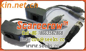 China Scarecrow™ VB-PA Video Balun Passivo Transmit Video, Power and Audio at once supplier