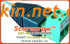 Scarecrow™ DCPLUG-BNC BNC Male to 2 wires supplier