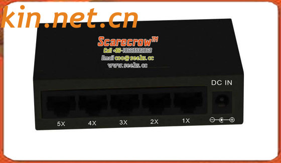 Scarecrow™ PoE-1005-4P(65W) Unmanaged POE Switch,5 RJ-45 10/100M ports with 4 POE Ports supplier