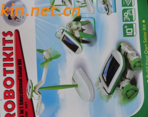 6 in 1 solar toys assembly can be assembled: airboat, windmill, puppy, car, aircraft, rota supplier