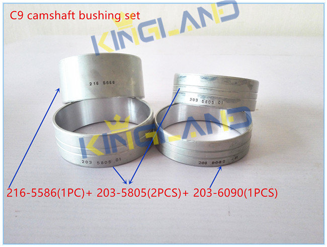 diesel engine  CAT C9 camshaft bushing set 216-5586 & 203-5805 & 203-6090