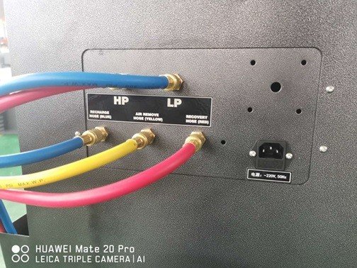 Special For R134A AC Recovery Machine AC Service Station Recovery For BUS & TRUCK
