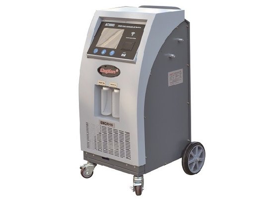 Touch Screen AC Recovery Machine Special For R134A With Recovery Recycling Recharge