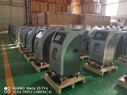 Touch Screen AC Recovery Machine Special For R134A With Recovery Recycling Recharge