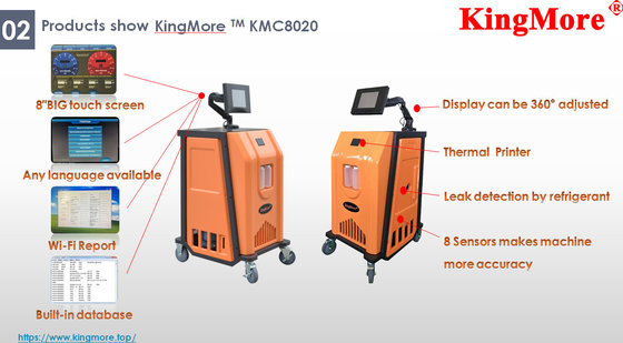 Factory Price Car Air Conditioner Recovery And Recharge Machine Special R1234fy