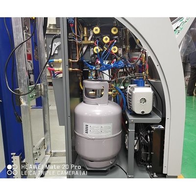 2000 Database Info AC Flushing Machine Equipment With Recovery Recharge Functions