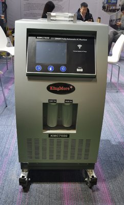 2000 Database Info AC Flushing Machine Equipment With Recovery Recharge Functions