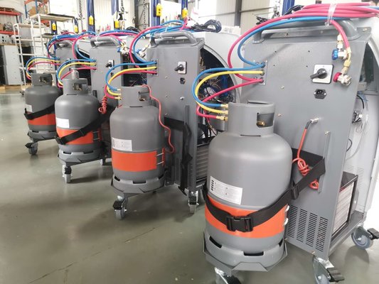 AC Recovery Machine Special For Truck And Bus With Big Cylinder and large scale of gas