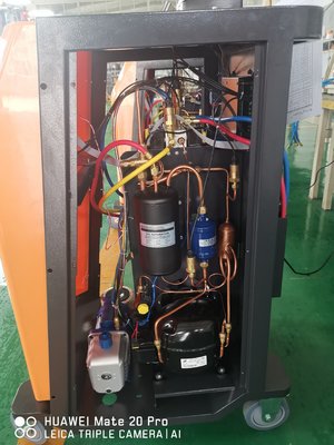 8' Color Touch Screen SD Card database KMC Automotive AC Recharge Machine