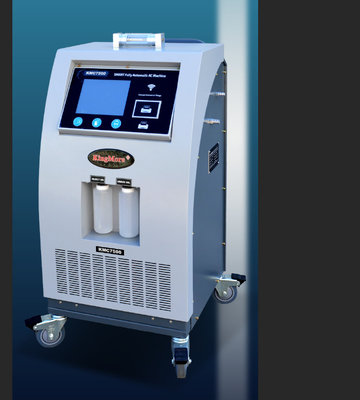 Fully Auto Air Conditioner Recovery And Recharge Equipment AC Flushing Station