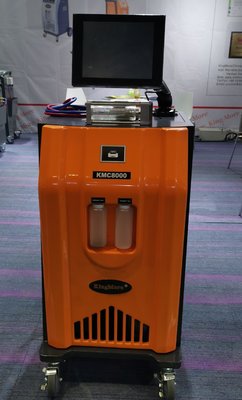 2 In 1 AC Recharging And Flushing machine KMC Automotive AC Recharge Machine