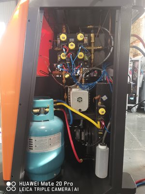 2 In 1 AC Recharging And Flushing machine KMC Automotive AC Recharge Machine