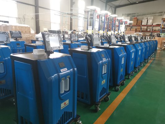 Hot Sale KMC Automotive AC Recharge Machine spercail for refirgerant R1234YF