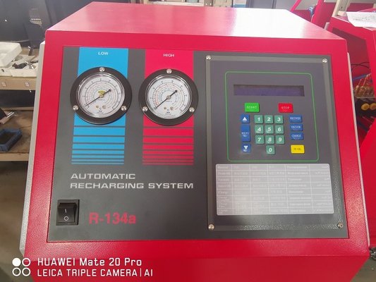 Semi Automatic ACM AC Refrigerant Recovery Machine Car Air Conditioner Recharge Machine