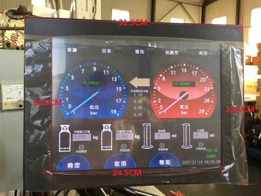 Automotive AC Flushing Machine Car Air Conditioner recovery Recharge equipment