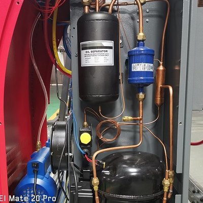 Recovering/Recycling/Recharging AC Service Station ACM AC Refrigerant Recovery Machine