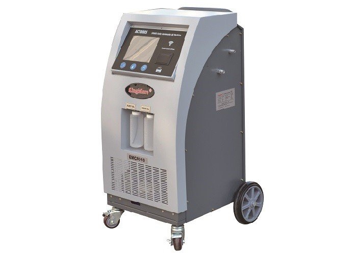 Touch Screen AC Recovery Machine Special For R134A With Recovery Recycling Recharge