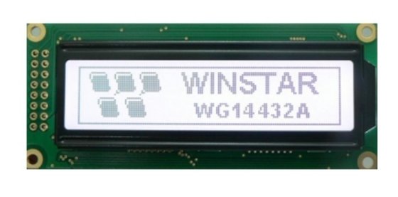 China WINSTAR 144*32 Graphic LCD WG14432A,144*32 Graphic LCD WG14432B,144*32 Graphic LCD WG14432C supplier
