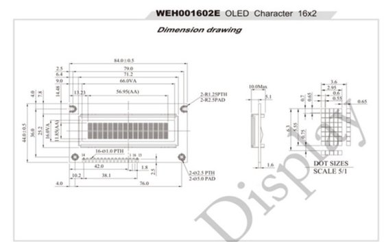China WINSTAR 16*2 OLED WEH001602E,20*2 OLED WEH002002A,20*4 OLED WEH002004A supplier