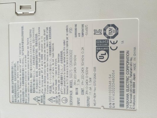 yaskawa servo drive SGDM-15ADA-V, SGD7S-120A000A002 supplier