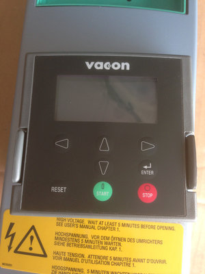 vacon inverter ,frequency converter XN CXS Operation panel 134B ,vacon Panel keyboard ，display supplier