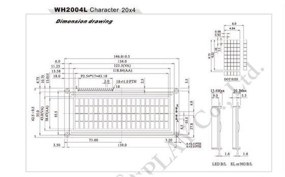 winstar 20*4 Character LCD WH2004A,Character LCD WH2004D ,WH2004H,WH2004G,20*4 Character LCD WH2004L20*4 Character LCD supplier