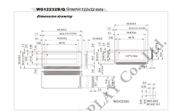 WINSTAR  Graphic LCD WG12232A/C ,WG12232B/G ,WG12232E/J ,WG12232O,WG12232L supplier