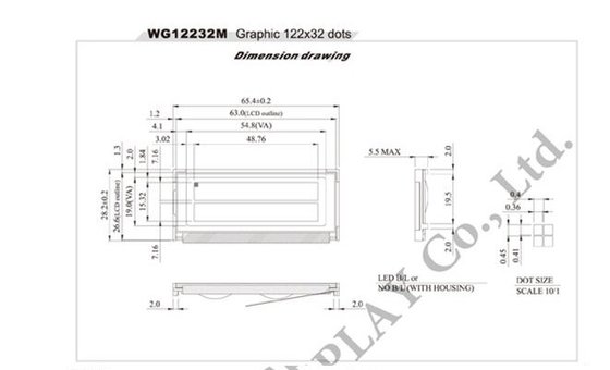 WINSTAR  Graphic LCD WG12232M ，WG12232N,Graphic LCD WG12232P supplier