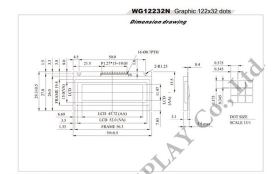 WINSTAR  Graphic LCD WG12232M ，WG12232N,Graphic LCD WG12232P supplier