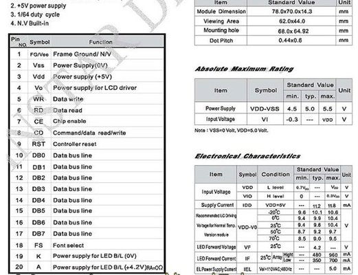 WINSTAR  Graphic LCD WG12864D,128*64 Graphic LCD WWG12864E/EP1 ,128*64 Graphic LCD WB12864F supplier