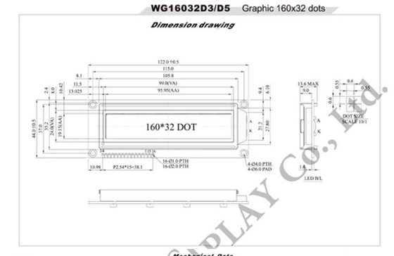 WINSTAR 160*32 Graphic LCD WG16032A，160*32 Graphic LCD WG16032D3/D5 , WG16032E,160*80 Graphic LCD WG16080B ,WG16080C supplier