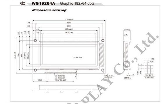 WINSTAR 192*64 Graphic LCD WG19264A,192*64 Graphic LCD WG19264C ,LCD WG19264D,WG19264EWG19264F supplier