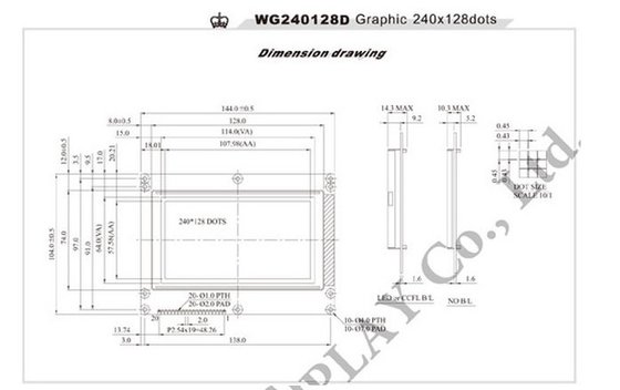 WINSTAR 240*128 Graphic LCD WG240128A，WG240128B，WG240128D，WG240128E，WG240128F，WG240128T3T5 supplier