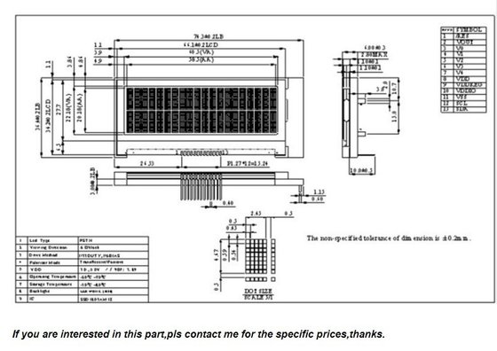WINSTAR 144*64 COG LCD WO14464A5 ,20*4 COG LCD WO2004A,128*64 COG LCD WO12864D3 supplier