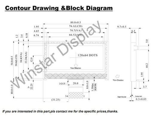 WINSTAR 144*64 COG LCD WO14464A5 ,20*4 COG LCD WO2004A,128*64 COG LCD WO12864D3 supplier
