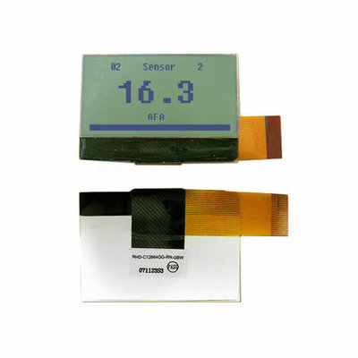 NHD-C12864GG-RN-GBW, LCD COG GRAPH 128X64 NO REFL Display Module supplier
