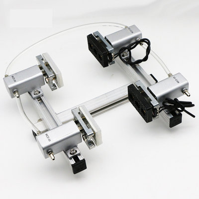 Double - axis double - rod small cylinder, thin type cylinder, stainless steel miniature cylinder, square thin air cylin supplier